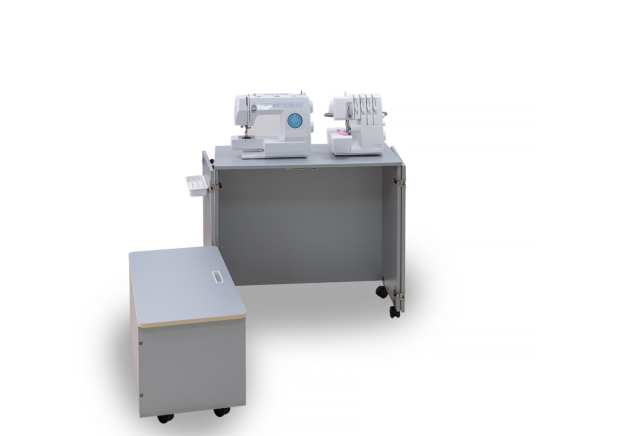 COMFORT NEXT Sewing machine and overlocker table – Sewing furniture ...
